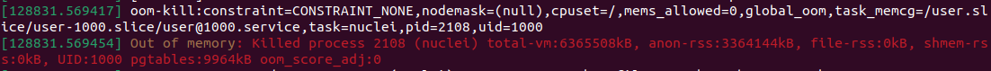 [issue] Ubuntu's OOM killer kills Nuclei when using very large lists · Issue #541 ...