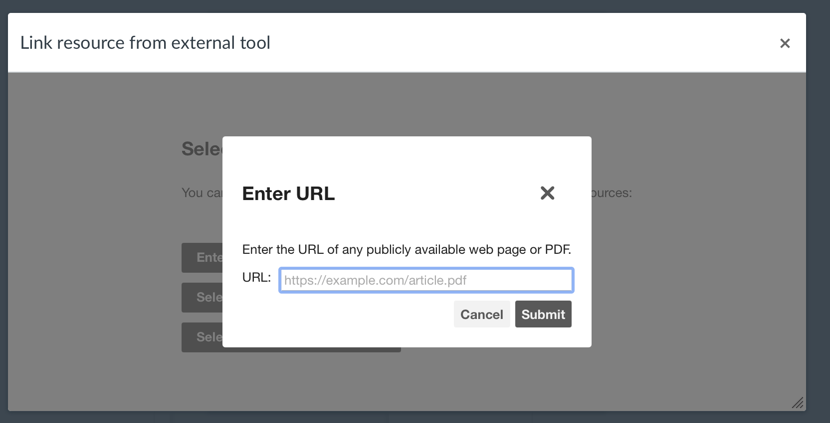 Style regressions in file picker dialogs · Issue #2667 · hypothesis/lms · GitHub