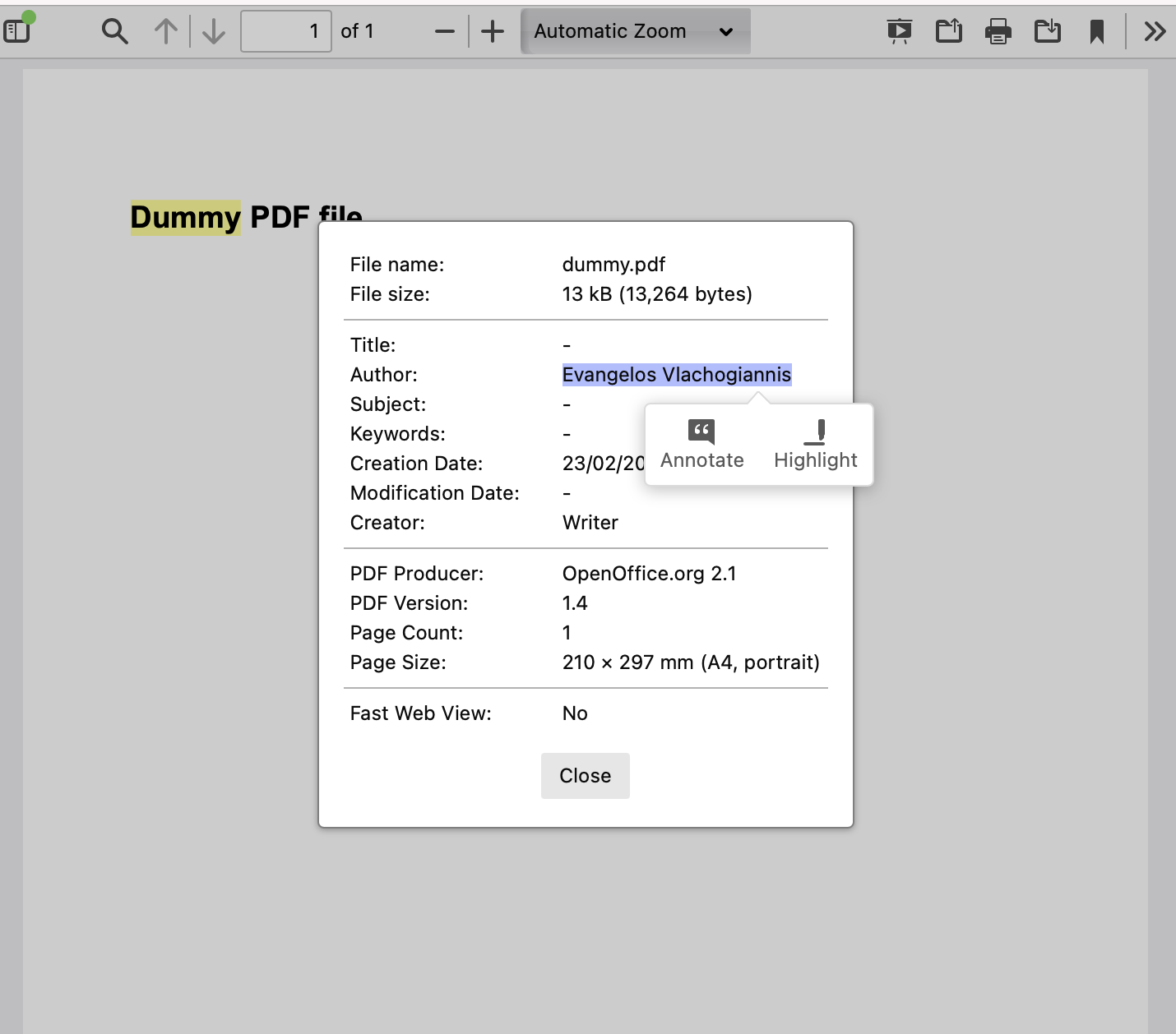 Adder toolbar is shown when text is selected in PDF viewer UI · Issue ...
