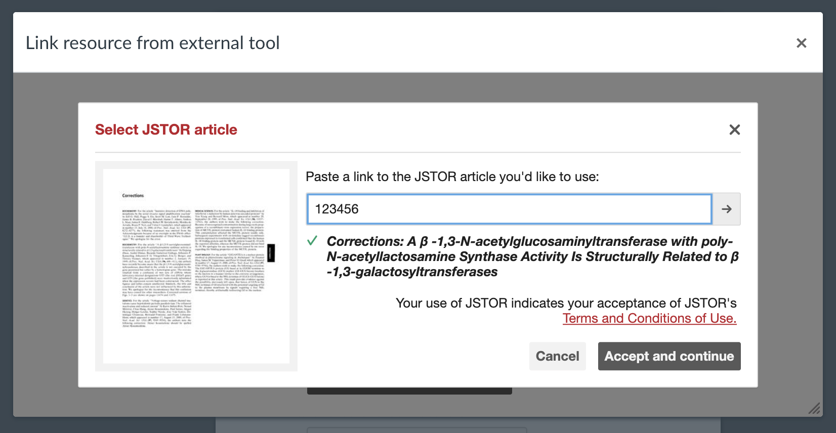 Show JSTOR document metadata when teachers configure assignments · Issue #1354 · hypothesis ...
