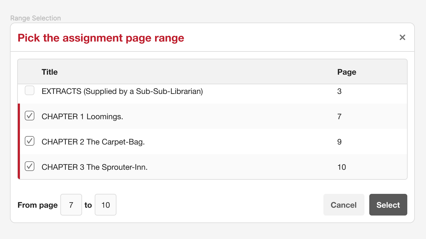 Allow instructors to configure a page range for a VitalSource assignment · Issue #5808 ...