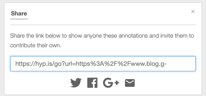 Remove Google Plus share options from client · Issue #947 · hypothesis/product-backlog · GitHub
