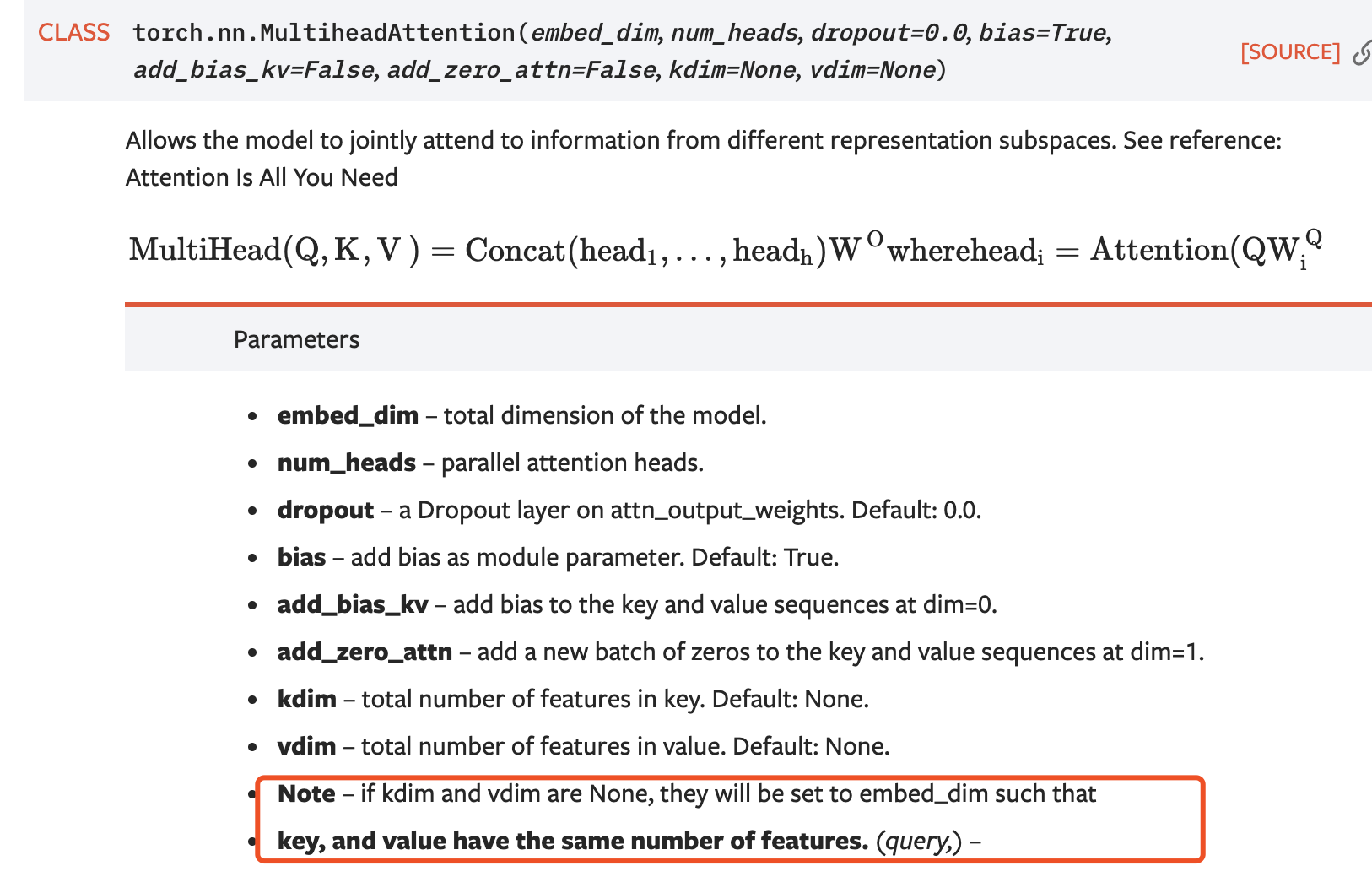 Format Issue In Document Of Torchnnmultiheadattention · Issue 50919 · Pytorchpytorch · Github