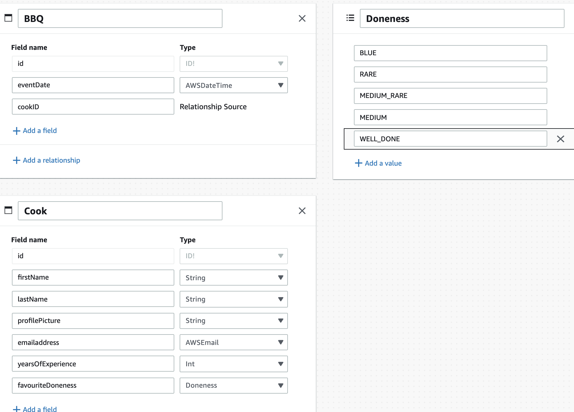 DataStore - Constructor is not for a valid model / Cannot read properties of undefined (reading ...
