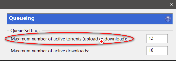 Maximum active torrents/slow torrents limit exemption - bad UX · Issue ...