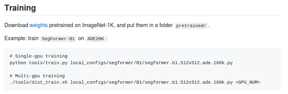 Provide Mitbxpth For Segformer · Issue 1183 · Open Mmlab