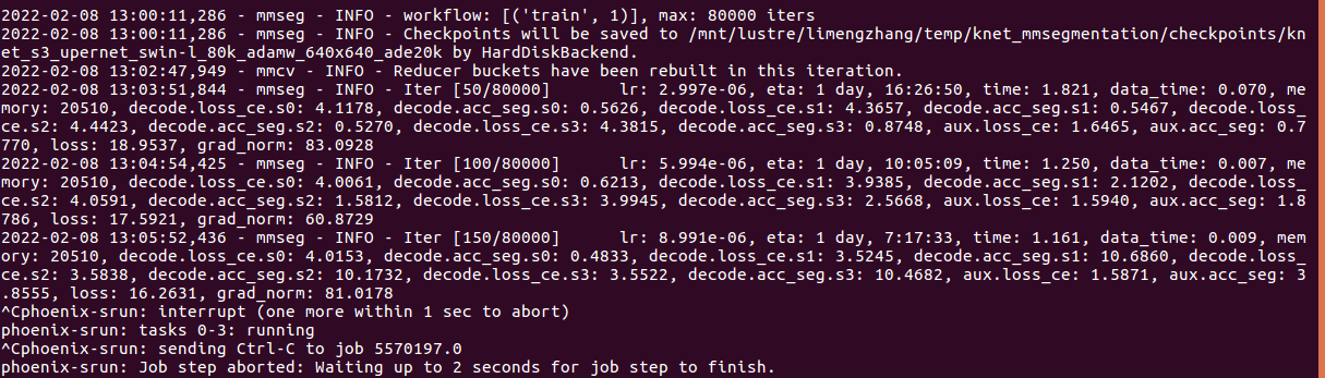 Log twice with mmcv==1.4.4 · Issue #1261 · open-mmlab/mmsegmentation ...