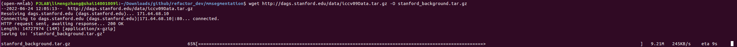 In Demo Mmsegmentation Tutorial Ipynb Dataset Link Is Broken · Issue 1703 · Open Mmlab