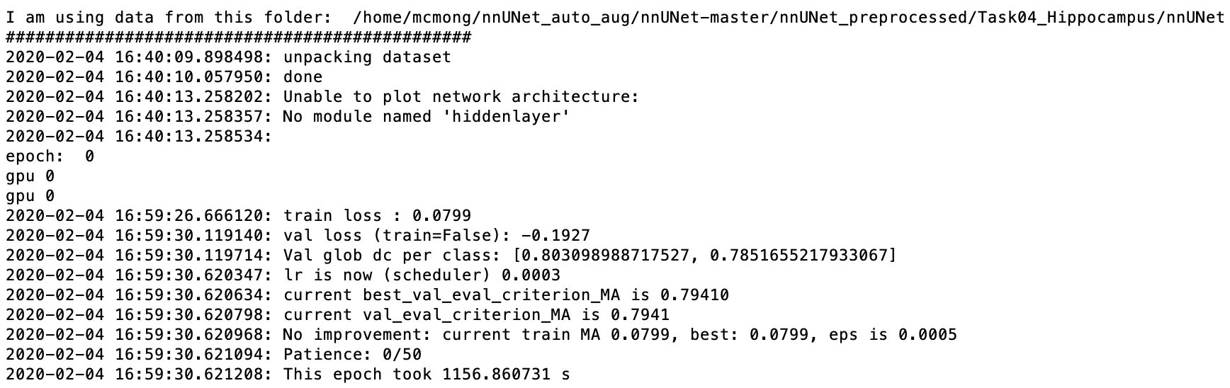 The training process is frozen when implement MultiThreadedAugmenter · Issue #145 · MIC-DKFZ ...