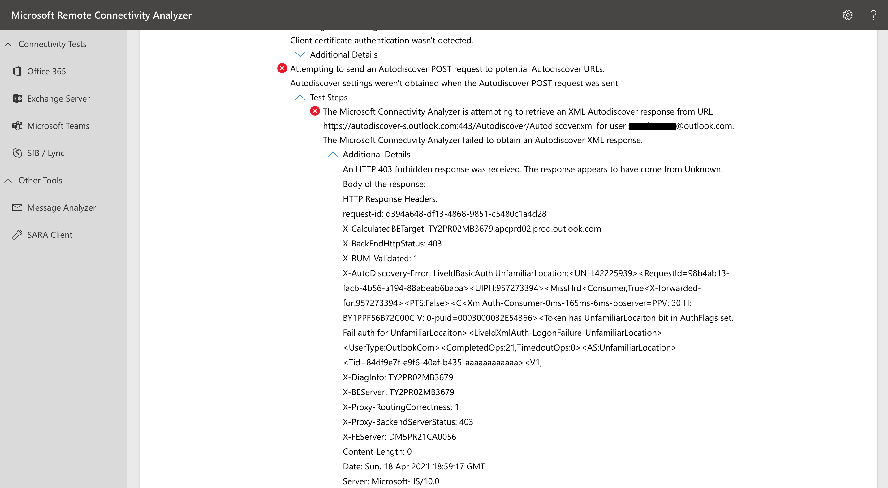 getting Unknown failure error. · Issue #893 · ecederstrand/exchangelib ...