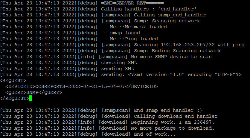[BUG] SNMP Discovery not working · Issue #1284 · OCSInventory-NG/OCSInventory-ocsreports · GitHub