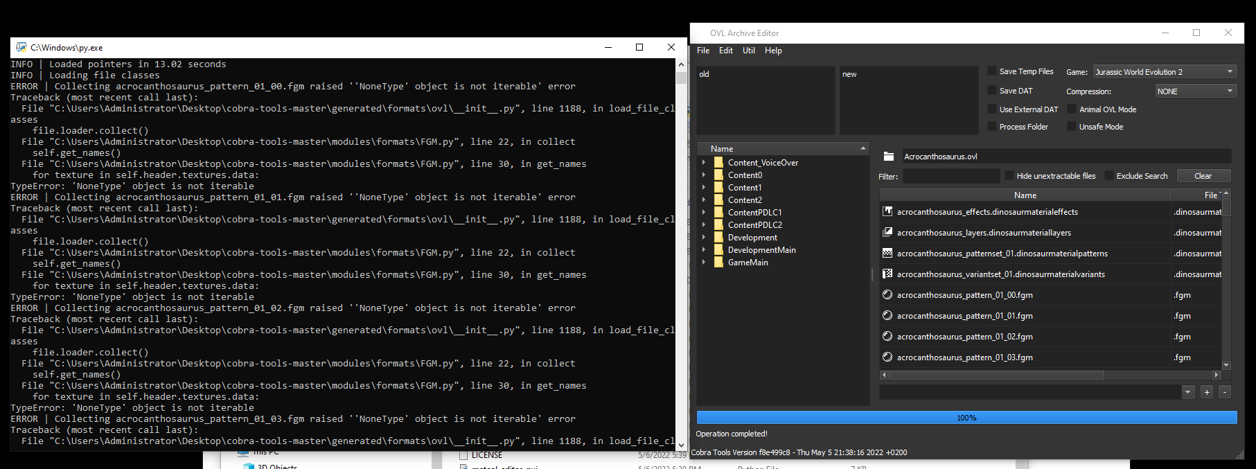 the cobra tool not working to inject texture to .ovl file · Issue #194 · OpenNaja/cobra-tools ...