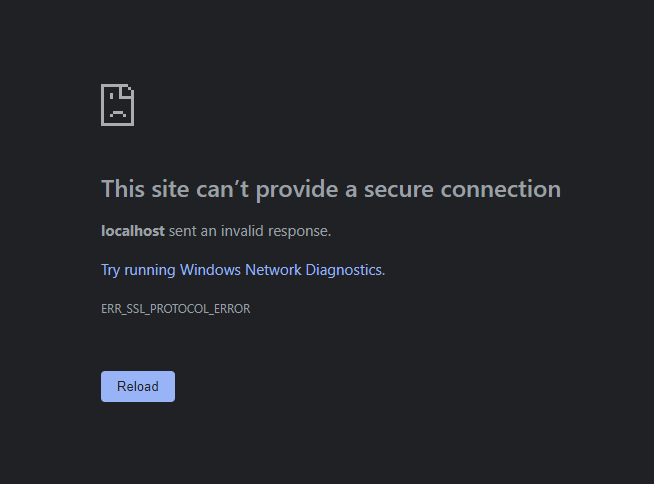 The device or resource (localhost) is not set up to accept connections on port "55189". · Issue ...