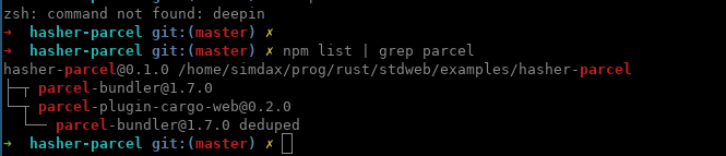 hasher parcel not working · Issue #208 · koute/stdweb · GitHub