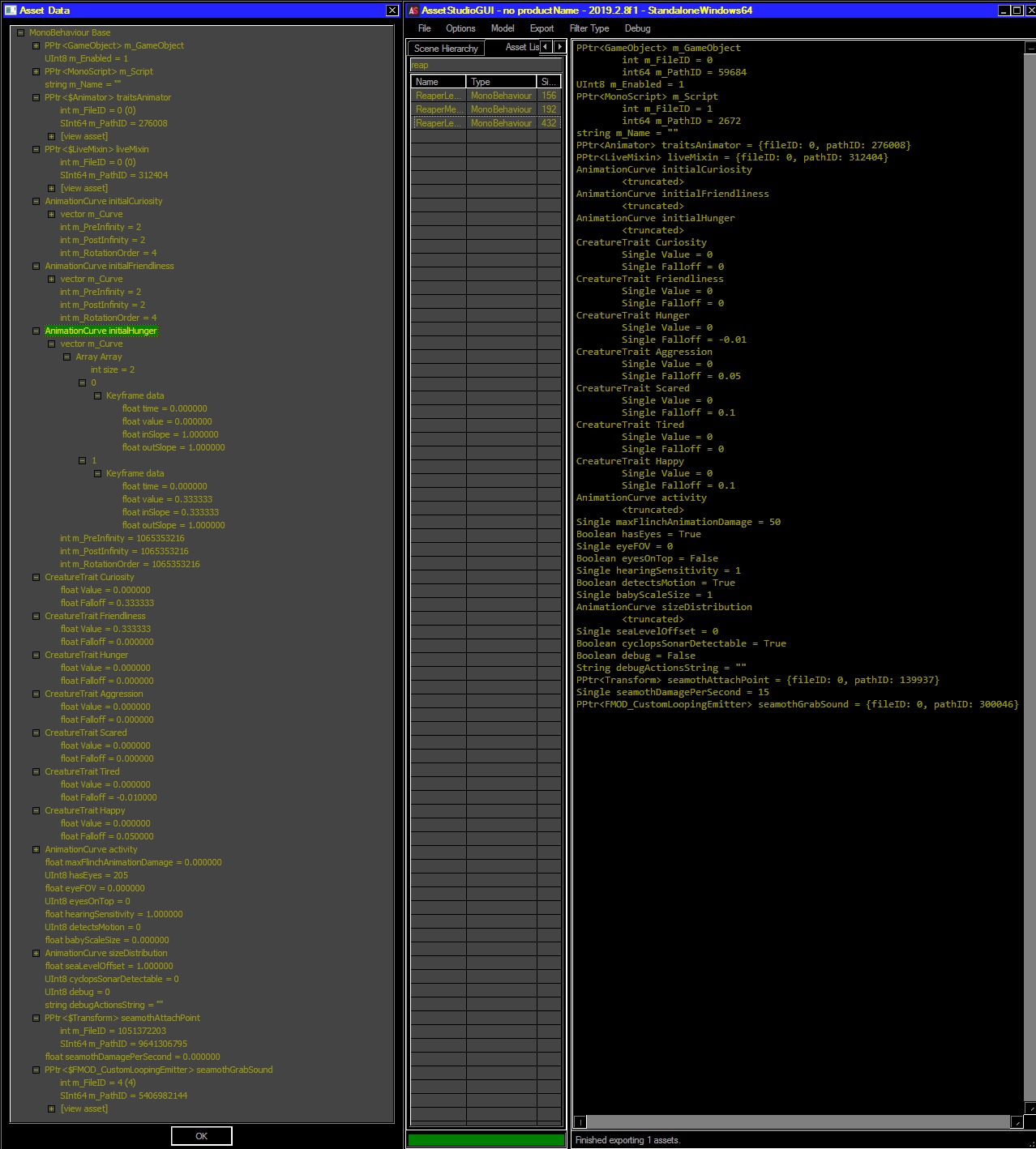 Monobehaviour Formatting Error Unity 2019 Added 3 New Keyframe Fields · Issue 318