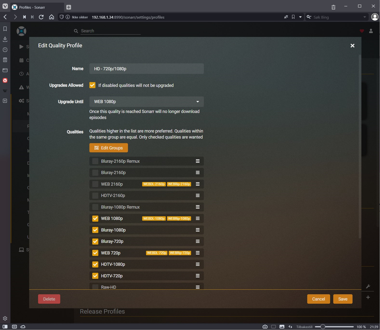 Sonarr Background Elements not Rendered · Issue #219 · themepark-dev/theme.park · GitHub