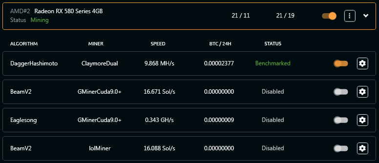 AMD RX 4x/5x series limited GMiner Algo · Issue #2111 · nicehash/NiceHashMiner · GitHub