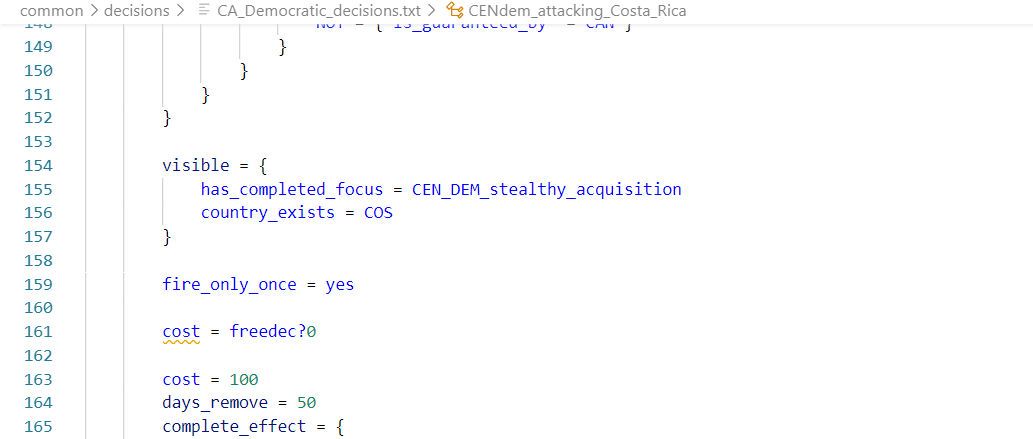 CEN - Duplicate Cost · Issue #5191 · Kaiserreich/Kaiserreich-4-Bug-Reports · GitHub