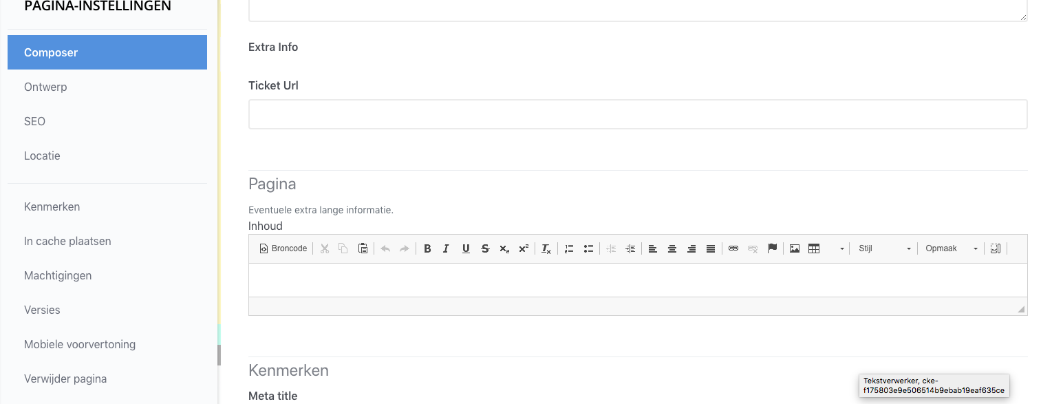 [9.0.0RC3] Attribute field (RTF input) / Text field not visible in ...