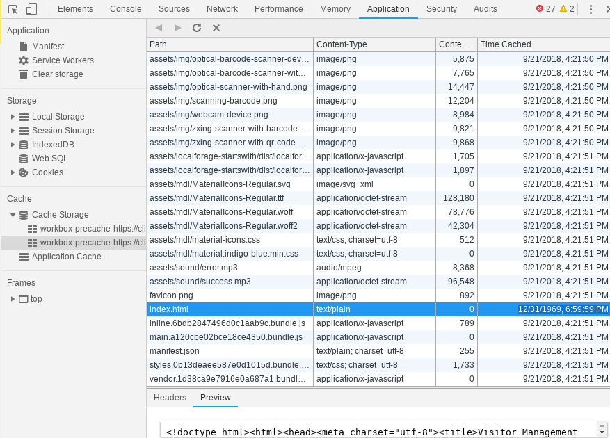 301 redirect causes index.html to be stored as text/plain · Issue #1677 · GoogleChrome/workbox ...