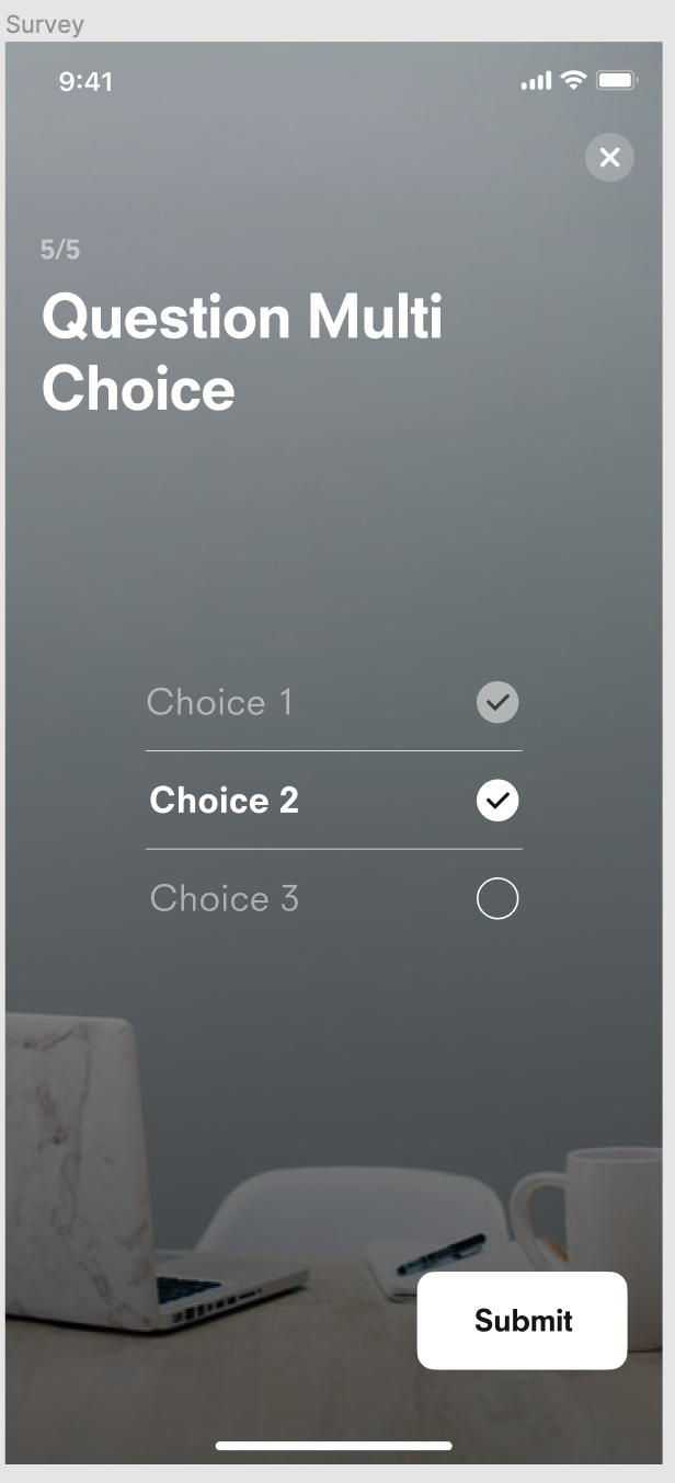 [UI] As a user, I can see Multiple Choice Survey Question · Issue #30 · nimblehq/flutter-ic ...