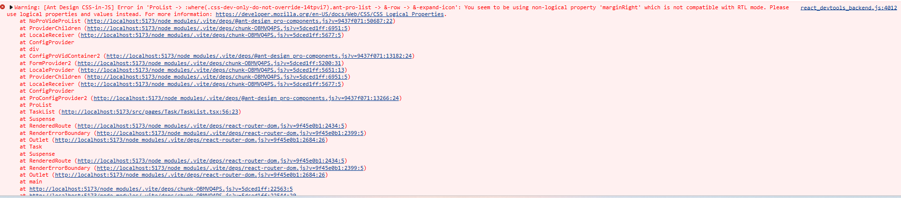 🐛[BUG] 2.3.48 ProList报Ant Design CSS-in-JS 错误，导致筛选异常 · Issue #6448 · ant-design/pro-components ...
