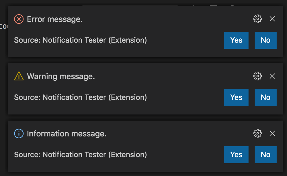 Notification Toast Background · Issue #85588 · microsoft/vscode · GitHub