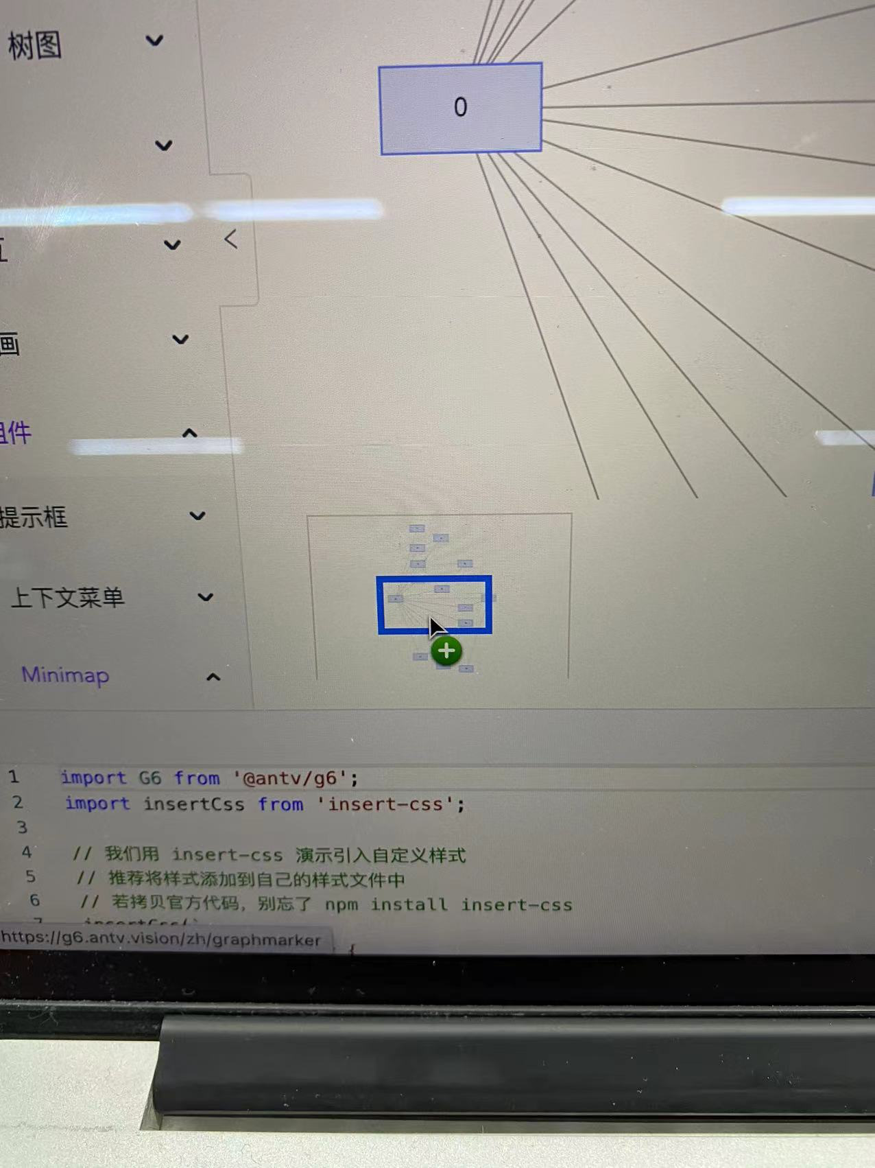 chrome中 拖动minimap出现绿色加号 · Issue #3383 · antvis/G6 · GitHub