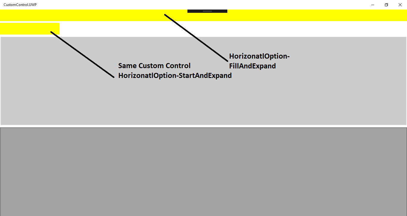 Custom control measure and arranging issue in Xamarin.Forms.UWP while adding in StackLayout with ...