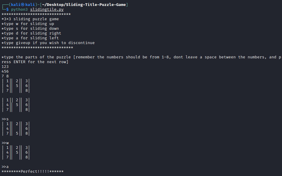 GitHub - rbn15/Sliding-Title-Puzzle-Game: A simple game made using python