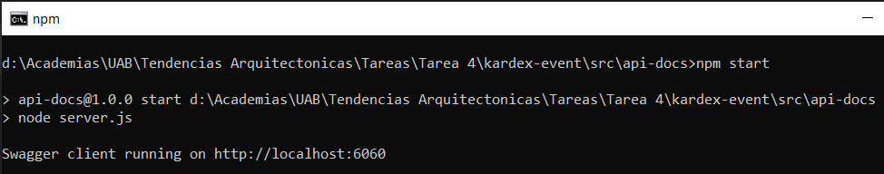 Issue 1 · Issue #1 · mclaure/kardex-event · GitHub