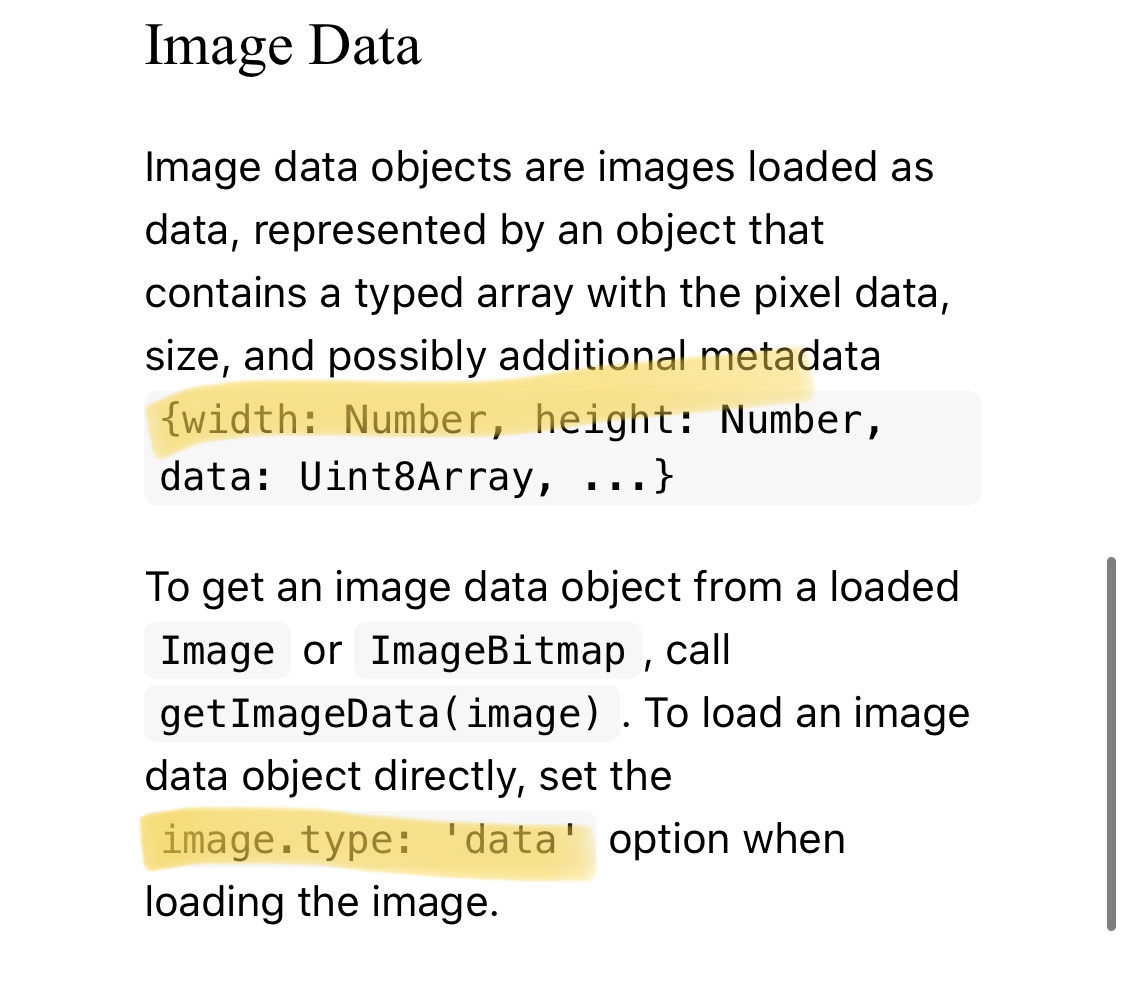 [docs] getting image data doc clarification · Issue #632 · visgl/loaders.gl · GitHub