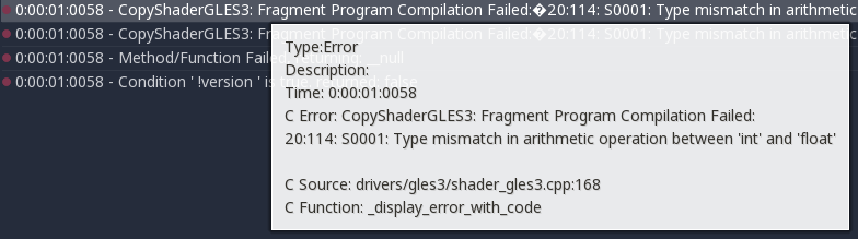 WorldEnvironment shader code does not compile on Android · Issue #15890 ...