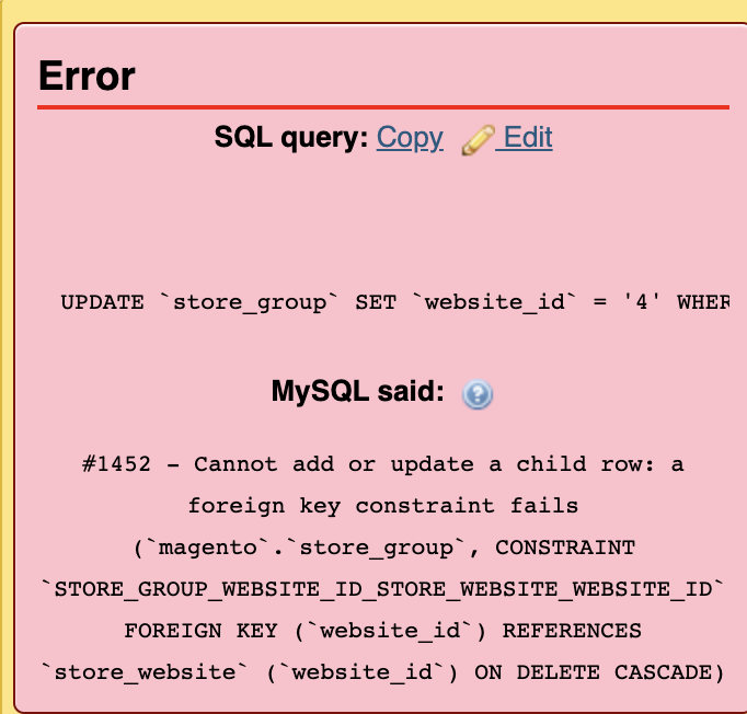 The website with id 0 that was requested wasn't found. · Issue #26620 · magento/magento2 · GitHub