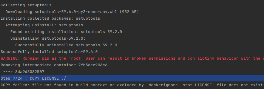 RQD dockerfile build failure · Issue #1257 · AcademySoftwareFoundation/OpenCue · GitHub