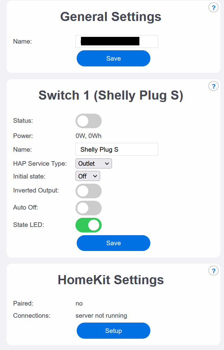Shelly Plug S - Initial State Off: Outlet is ON for about two seconds before being turned off ...
