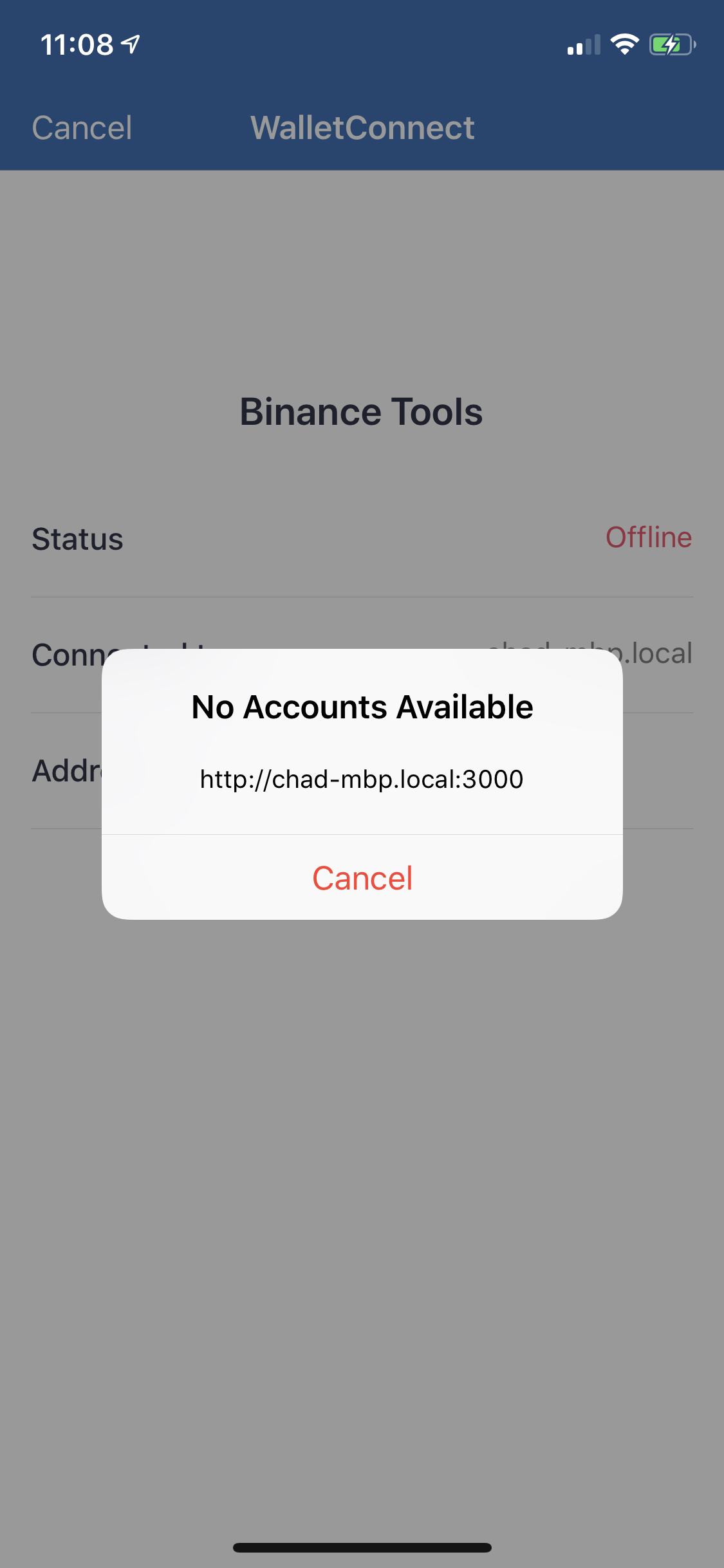 "No Accounts Available" · Issue #163 · WalletConnect/walletconnect-monorepo · GitHub