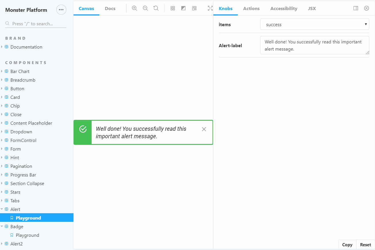 Knobs render improperly using HTML and addon-docs · Issue #9191 · storybookjs/storybook · GitHub