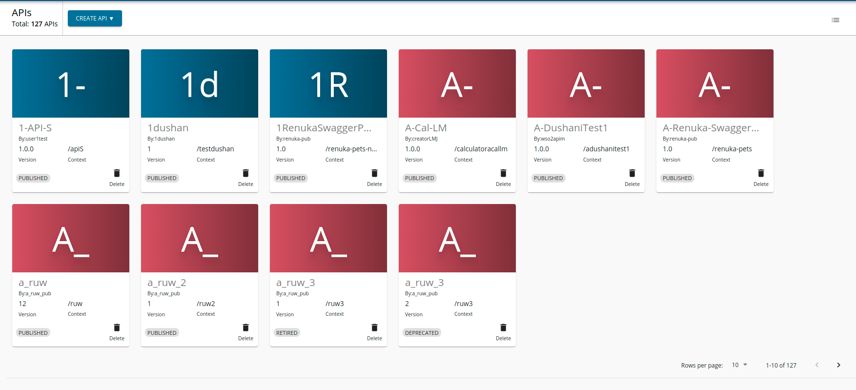 [UI] Changing rows per page leads to Error Page · Issue #10988 · wso2 ...