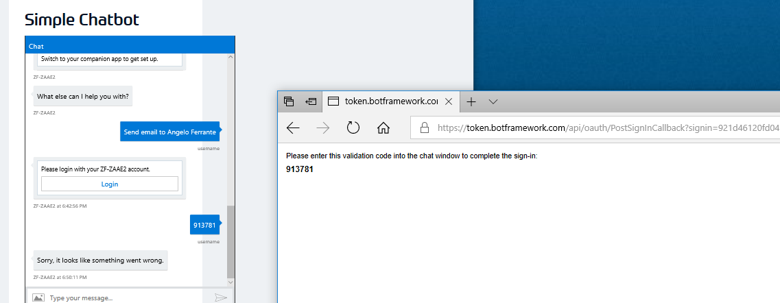 Error to display OAuth Card in Web Chat · Issue #210 · microsoft/botframework-solutions · GitHub