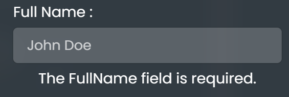Blazor ValidationMessage does not respect the display annotation · Issue #86595 · dotnet/runtime ...