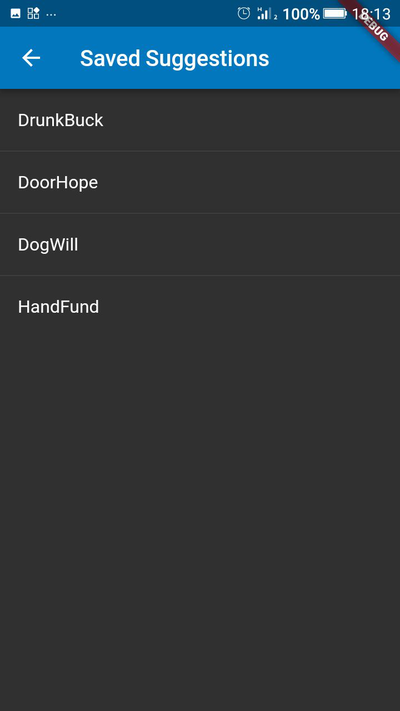 GitHub - JetLightStudio/StartupNamer: A simple flutter application made following the official ...