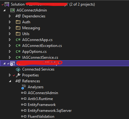 AGConnectApp named [Default] already exits · Issue #6 · HMS-Core/hms-push-serverdemo-csharp · GitHub
