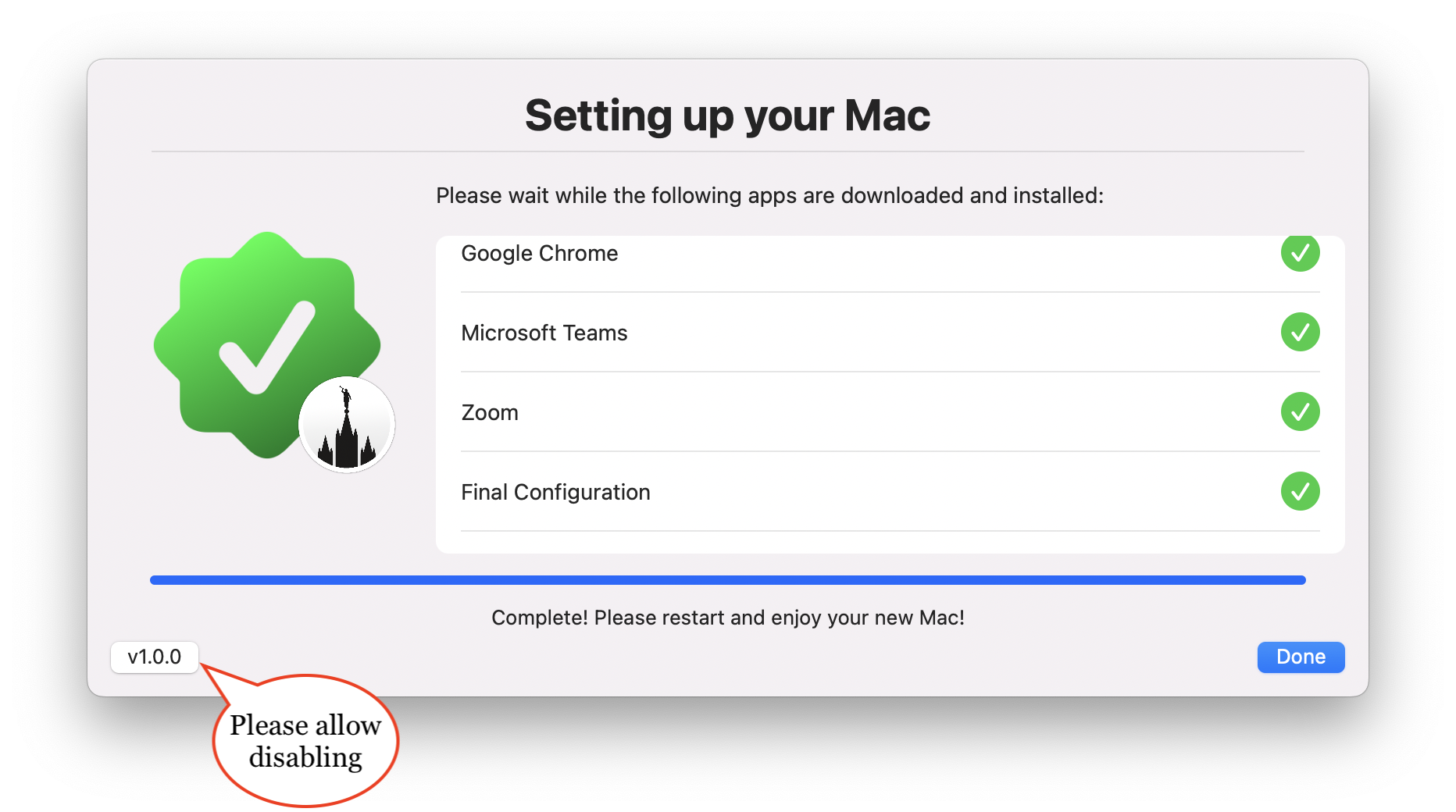 FR: Allow disabling `--infobutton` · Issue #118 · swiftDialog/swiftDialog · GitHub
