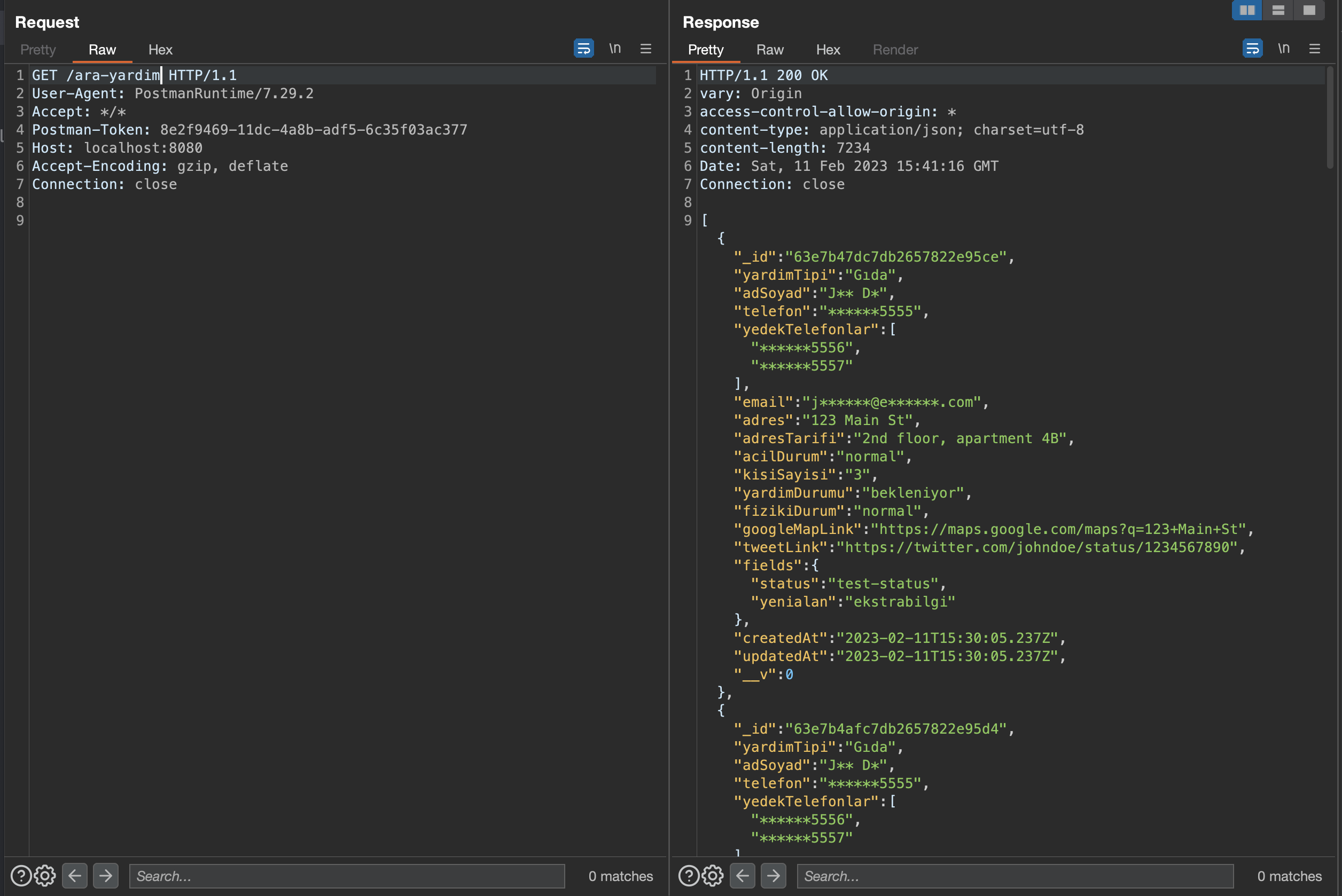 `/ara-yardim` Endpoint Data Expose · Issue #129 · acikyazilimagi/deprem-io-backend · GitHub