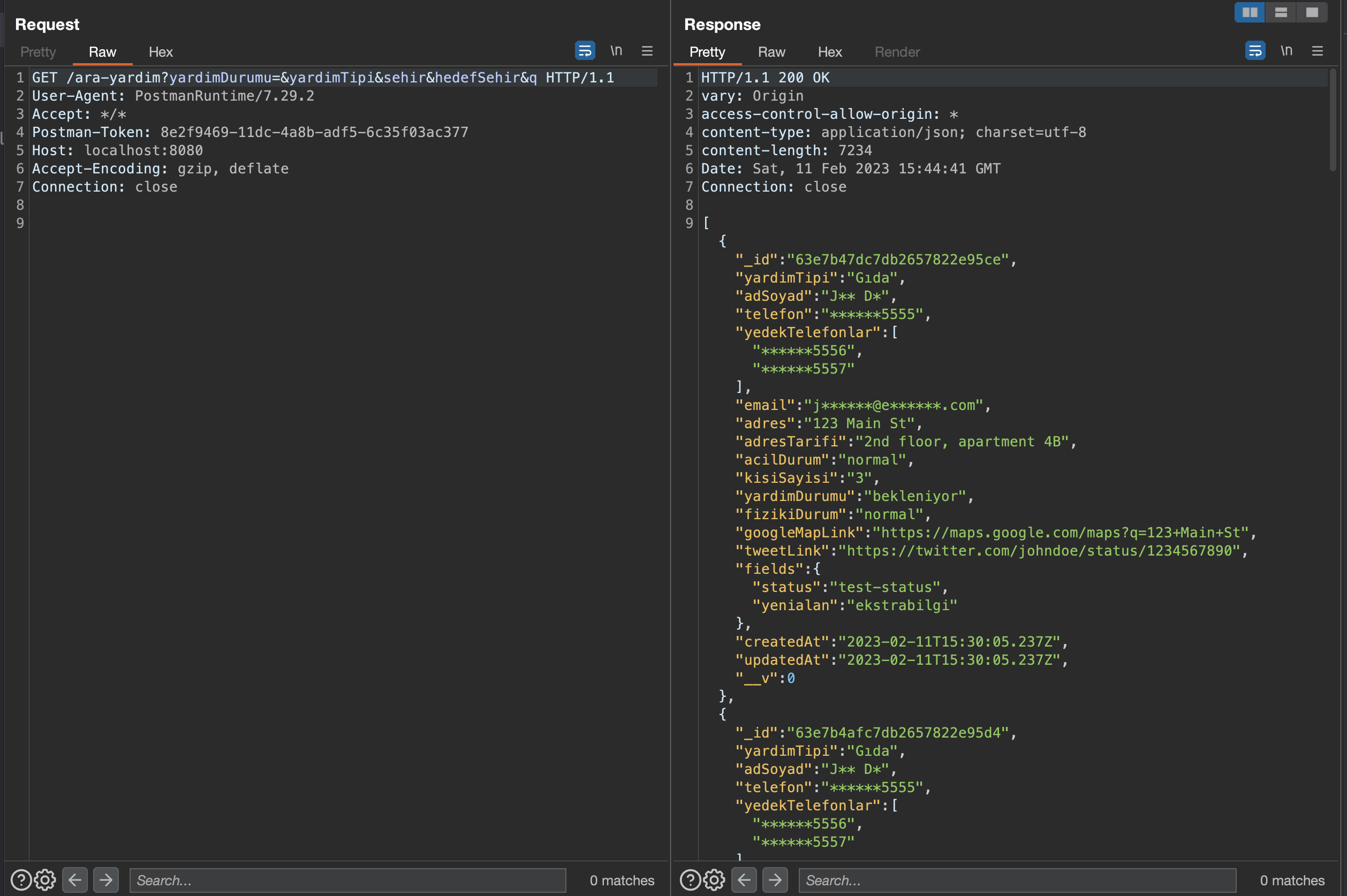 `/ara-yardim` Endpoint Data Expose · Issue #129 · acikyazilimagi/deprem-io-backend · GitHub