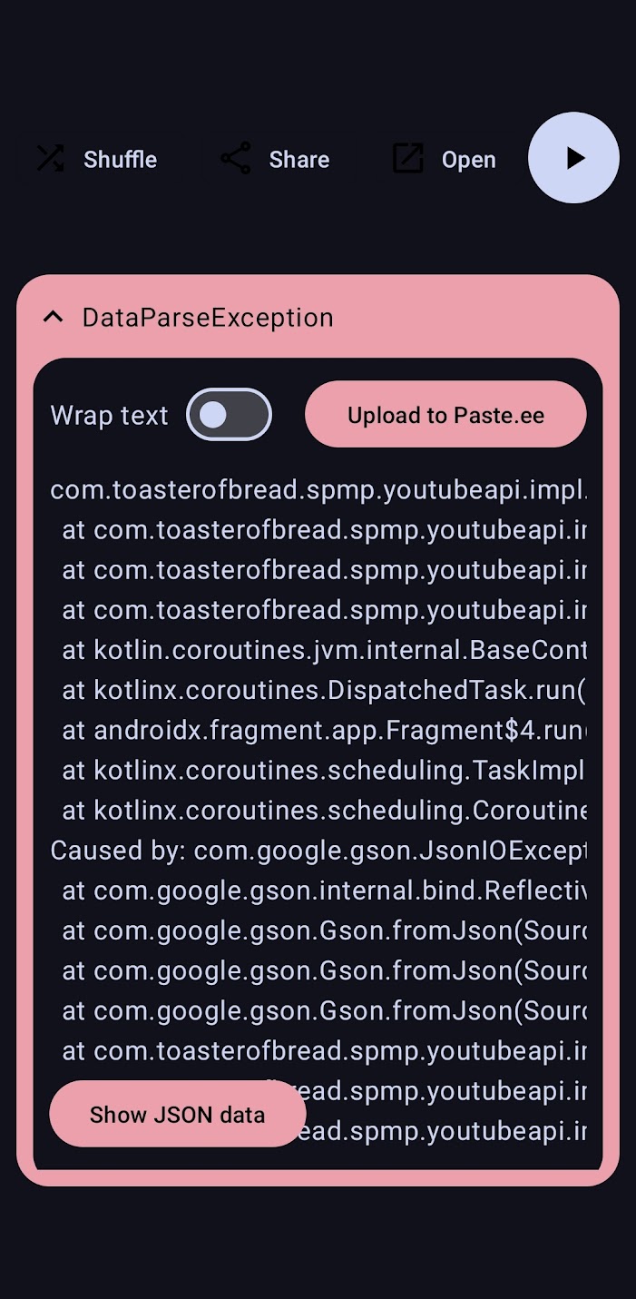 DataParseException when logging into YT Music · Issue #176 ...