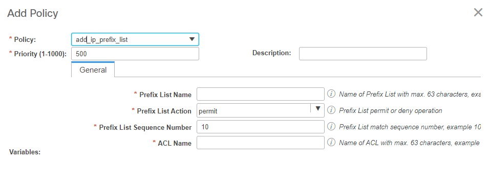 Ansible playbook for adding policy template with argument values does not get configured on DCNM ...
