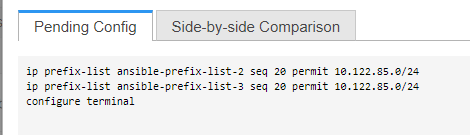 Ansible playbook for adding policy template with argument values does not get configured on DCNM ...