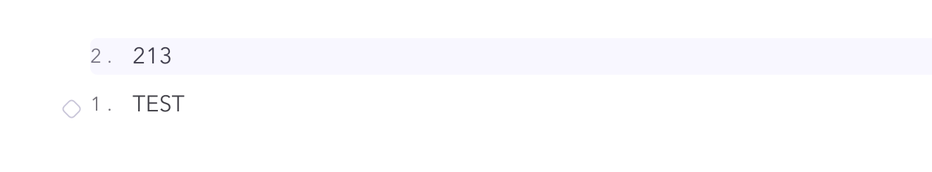 The list sequence number is incorrect when I changed it by drag · Issue #2052 · toeverything ...
